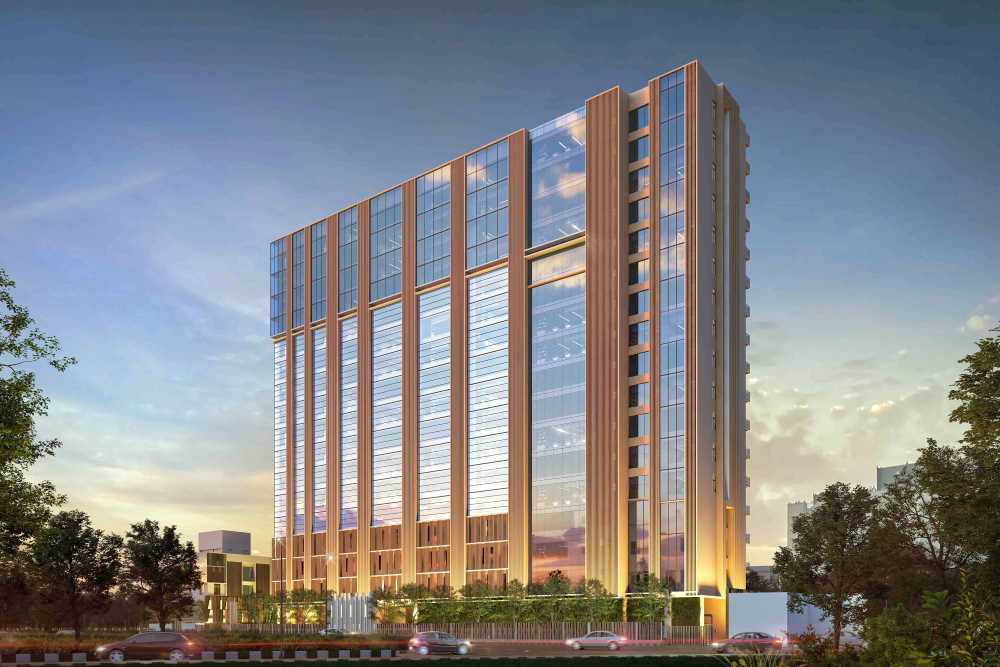 Logos- Office space on AJC Bose Road